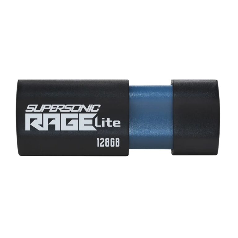 Patriot Rage Lite 128GB USB3.2 Flash Drive – Black – Supreva