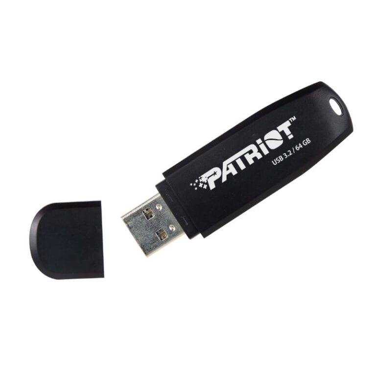 Patriot Xporter Core 64GB USB3.2 Flash Drive – Black – Supreva