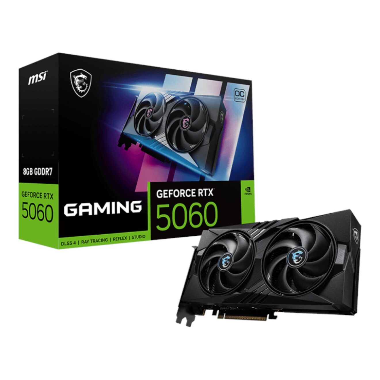MSI GeForce RTX 5060 8GB GAMING OC Graphics Card – Supreva